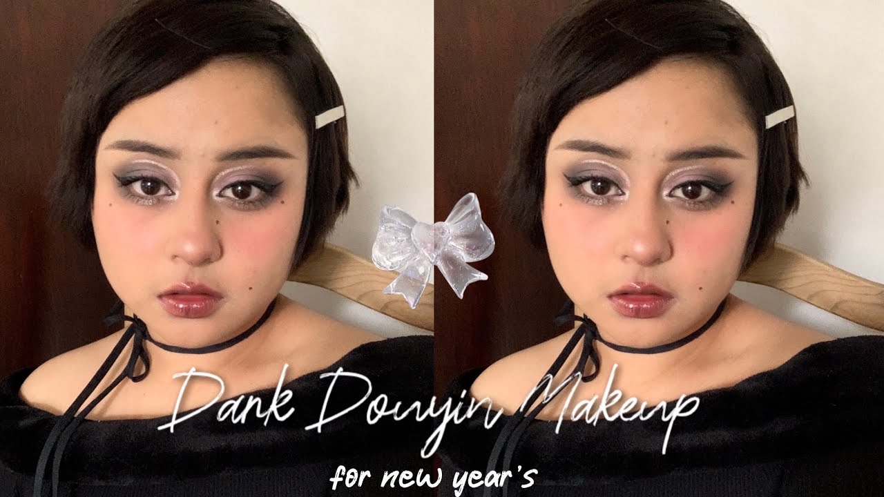 Dark Douyin Makeup Para Año Nuevo ᝰ.ᐟ - YouTube