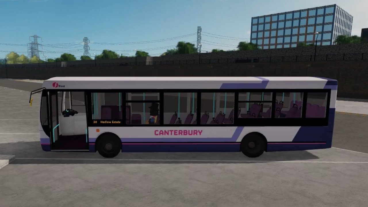 Canterbury Bus Simulator V4.1 - FRV Drive: Route 30 🔄. First Olympia ...