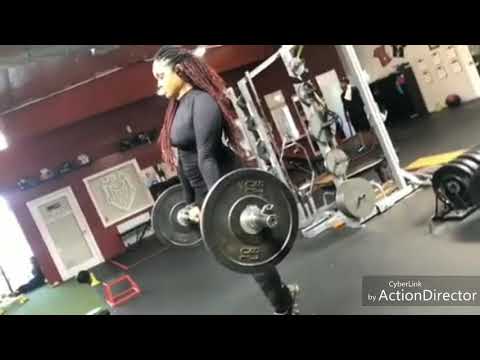 Maliah Michel Workout with Weights.