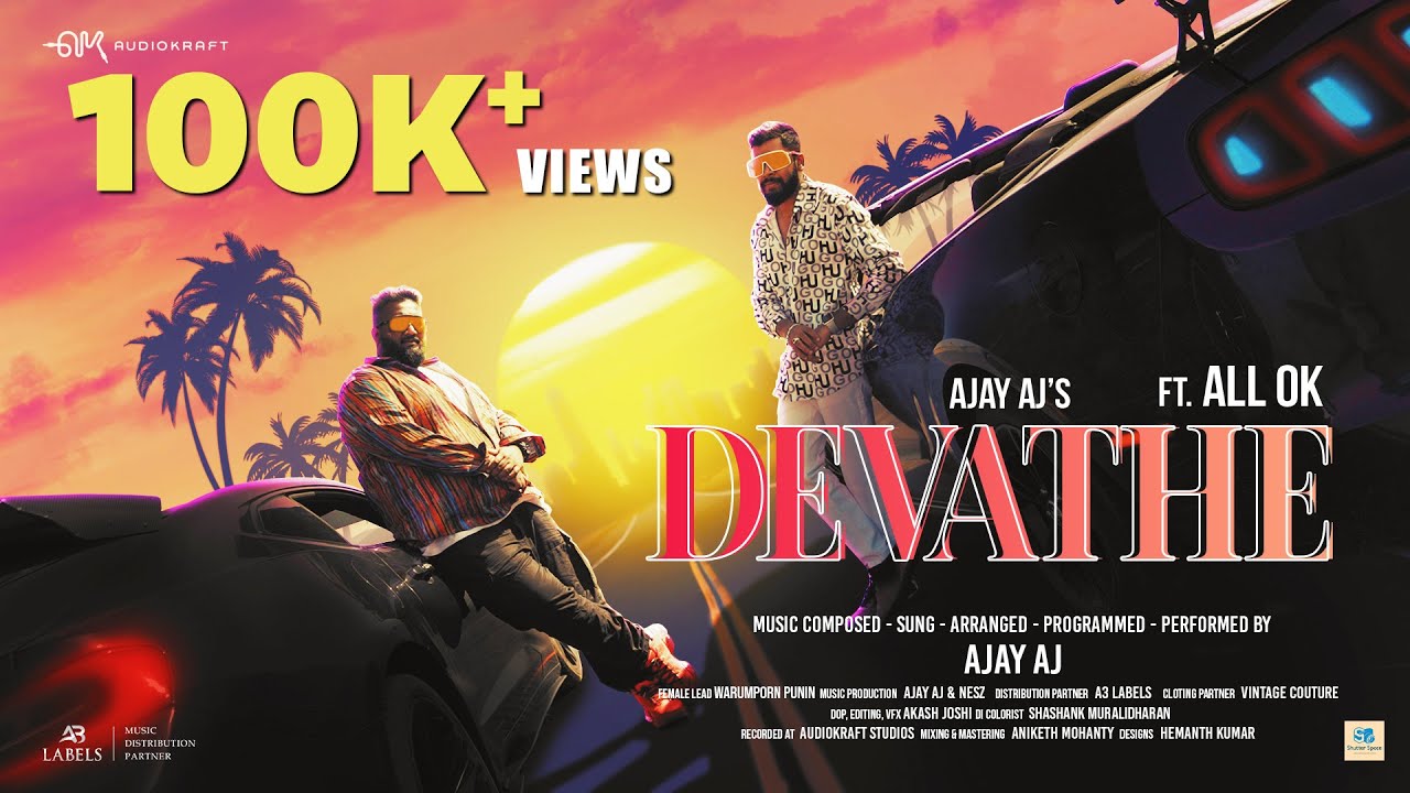Ajay Aj | Devathe Official Music Video (Ft. ALL OK) #video # ...