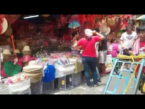Tabora Street Divisoria Manila Philippines Costume, Souvenirs - YouTube