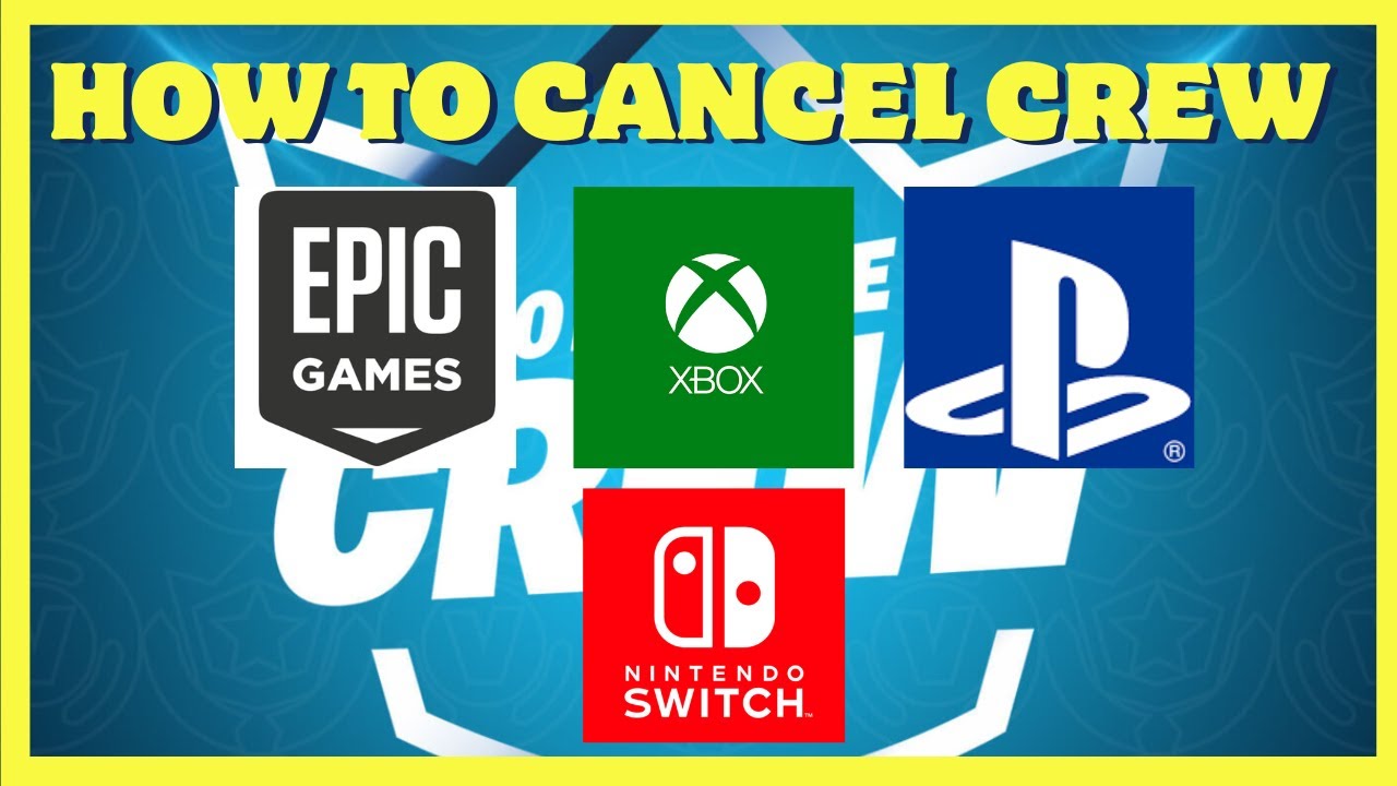How to Cancel Fortnite CREW (Chapter 6) - YouTube