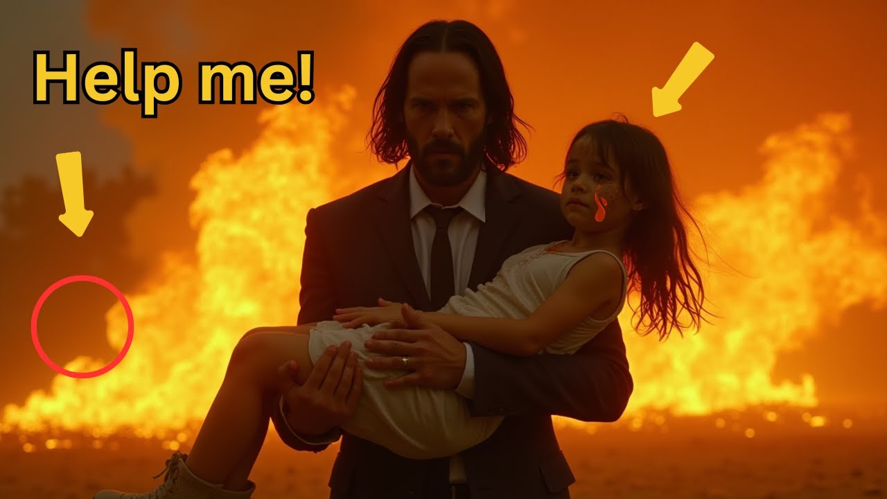 Keanu Reeves Saved A Little Girl From A Deadly Fire in LA - YouTube