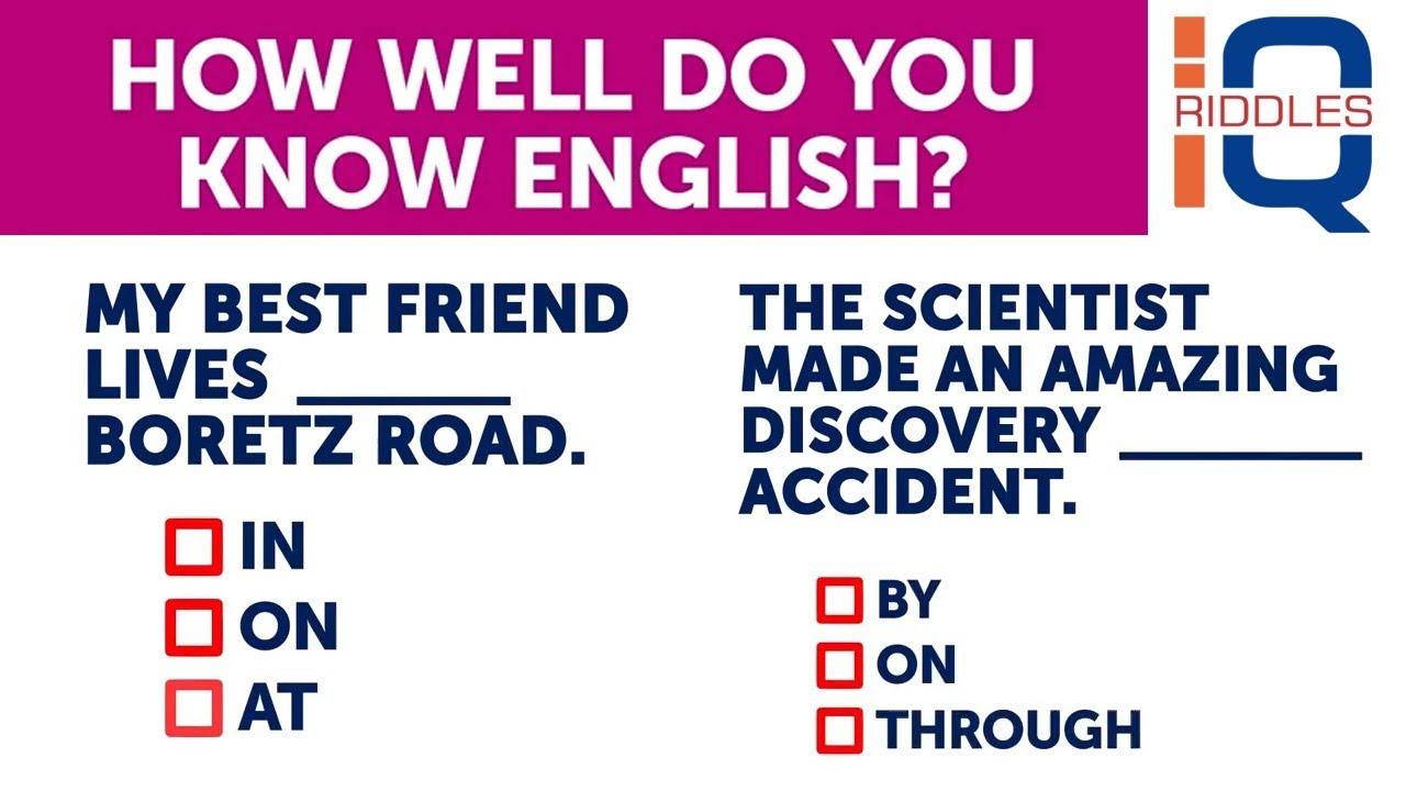 How Well Do You Know English Learn English Basics English IQ Level how-well-do-you-know-english-learn-english-basics-english-iq-level