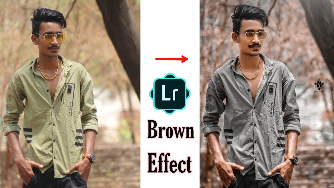 How To Edit Moody Brown In Lightroom। Lightroom Editing। Lightroom Mobile Tutorial। - YouTube