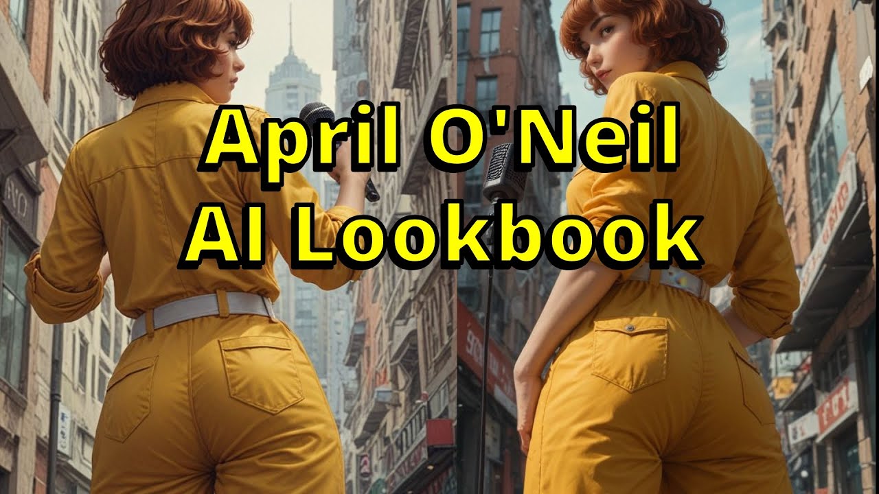 April O'Neil AI Lookbook AI Cosplay | Just AI Art - YouTube