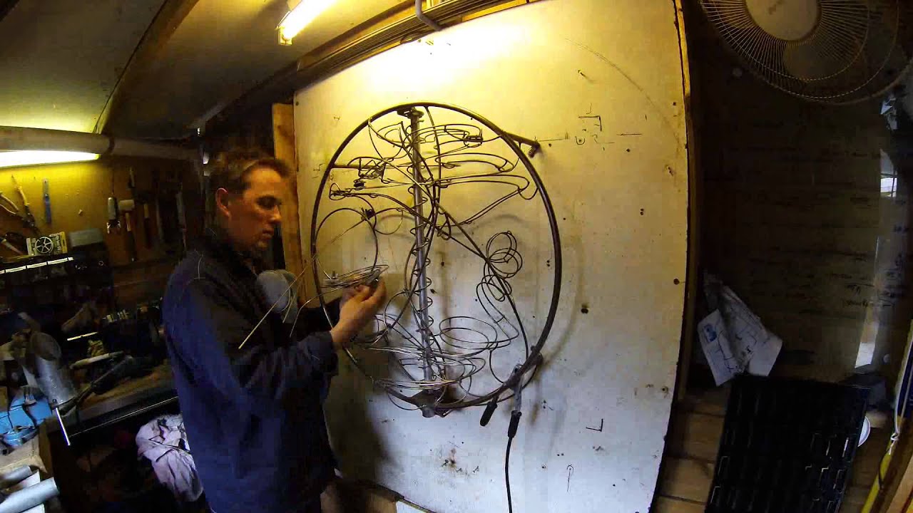 Rolling Ball Sculpture Time Lapse Build Process- GoPro HERO3 Black ...