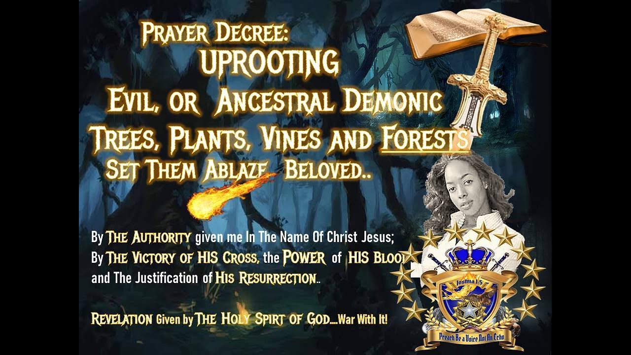 Renounce, Denounce, Repent & Decree! UPROOTING Evil & Demonic Ancestral ...