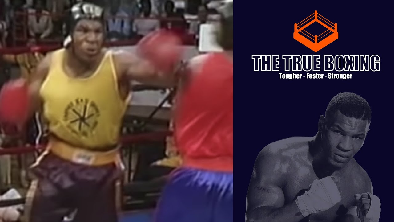 Mike Tyson vs Winston Bennett - Right hook to KO! Amateur Boxing in ...