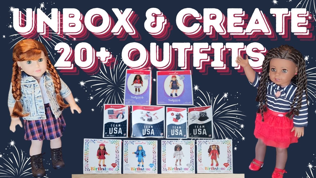 Unbox & Create American Girl Outfits! - YouTube