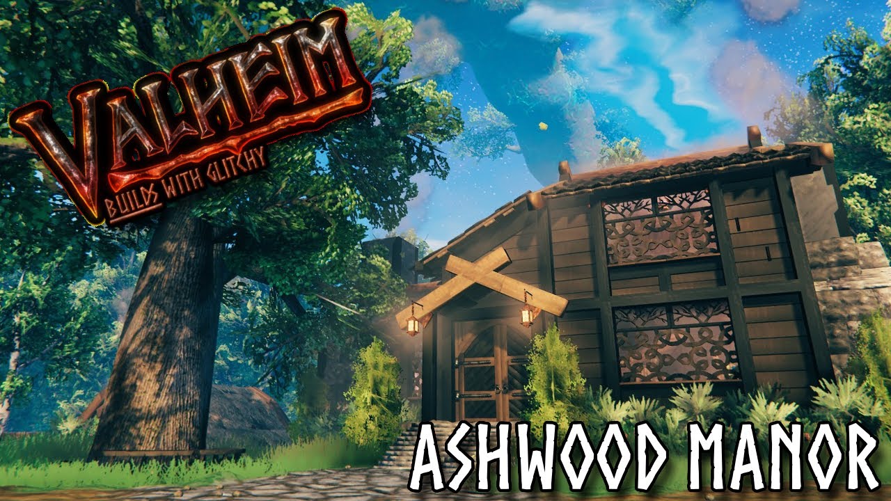 I Built An Ashwood Manor In Valheim | Valheim Builds - YouTube