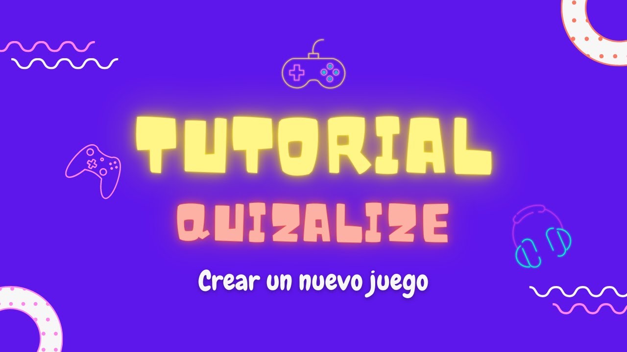 💻Crea un nuevo juego en QUIZALIZE - YouTube