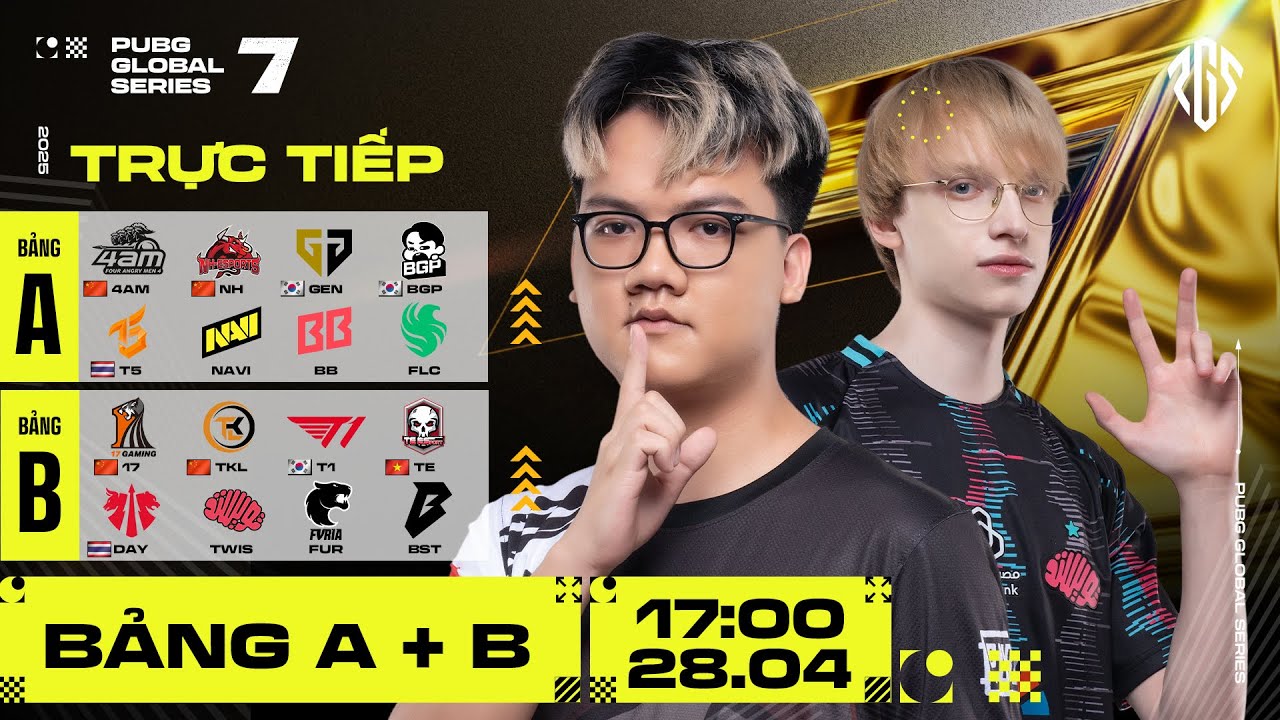 🏆 [PGS 7] VÒNG BẢNG - A/B: TE, TWIS, T1, GEN, NAVI, T5, 17, FLC, 4AM, DAY, BB... - YouTube