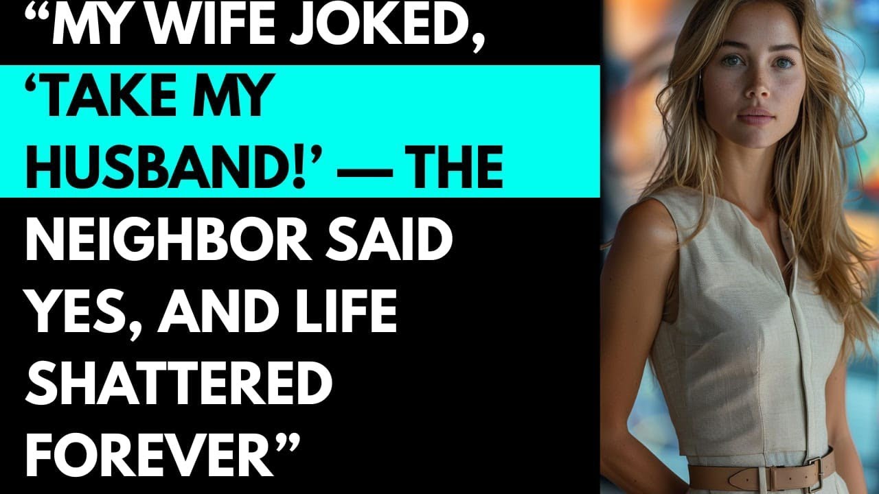 My Wife Jocked Take My Husband The Neighbour Said Yes And Life ...