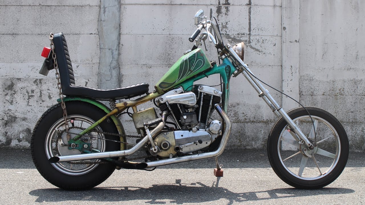 1969 XLCH HARLEY DAVIDSON IRONHEAD RIGID - YouTube
