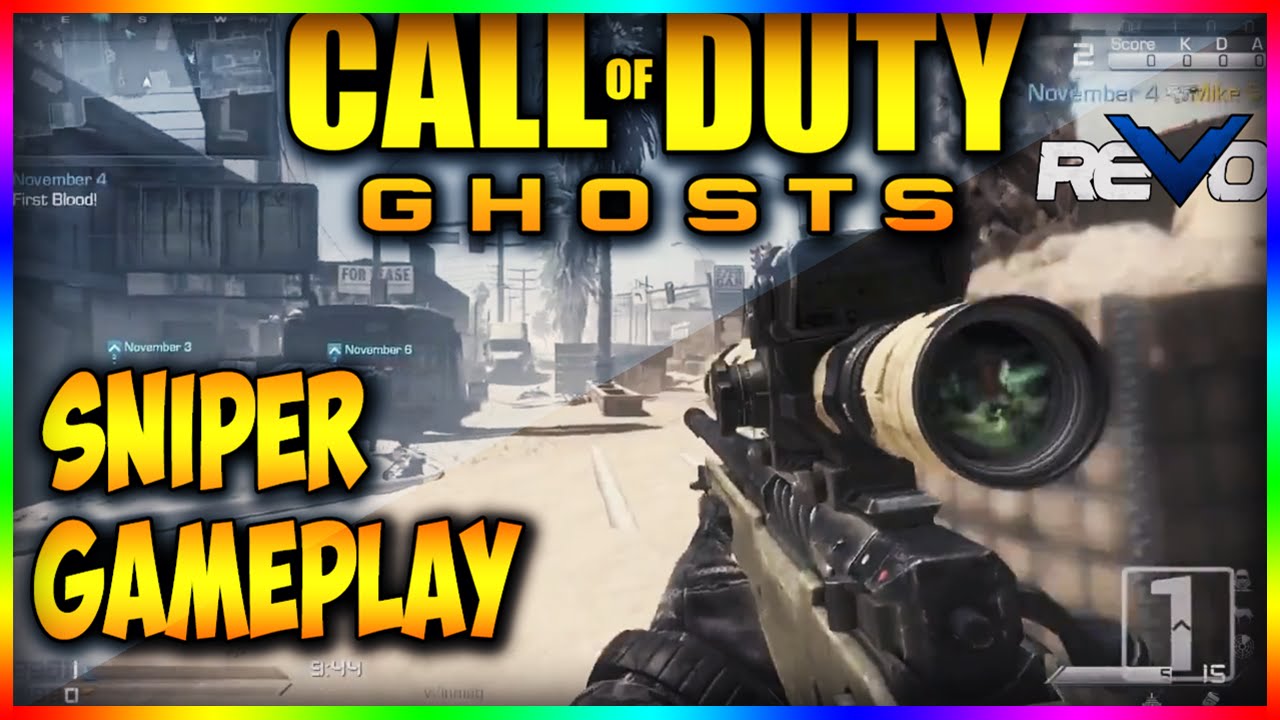 Call Of Duty Ghosts - sniper gameplay quickscope (L115) / By Révo ...