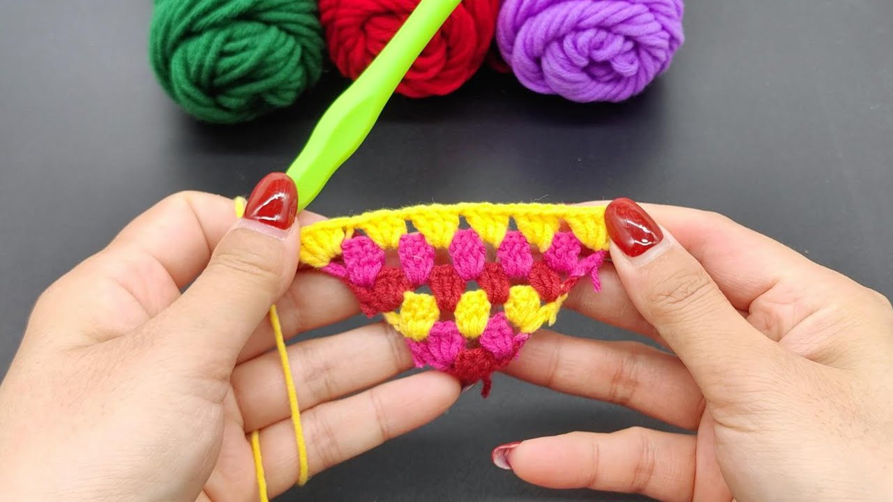 How to use a crochet hook? Crochet videos, crochet tutorials - YouTube