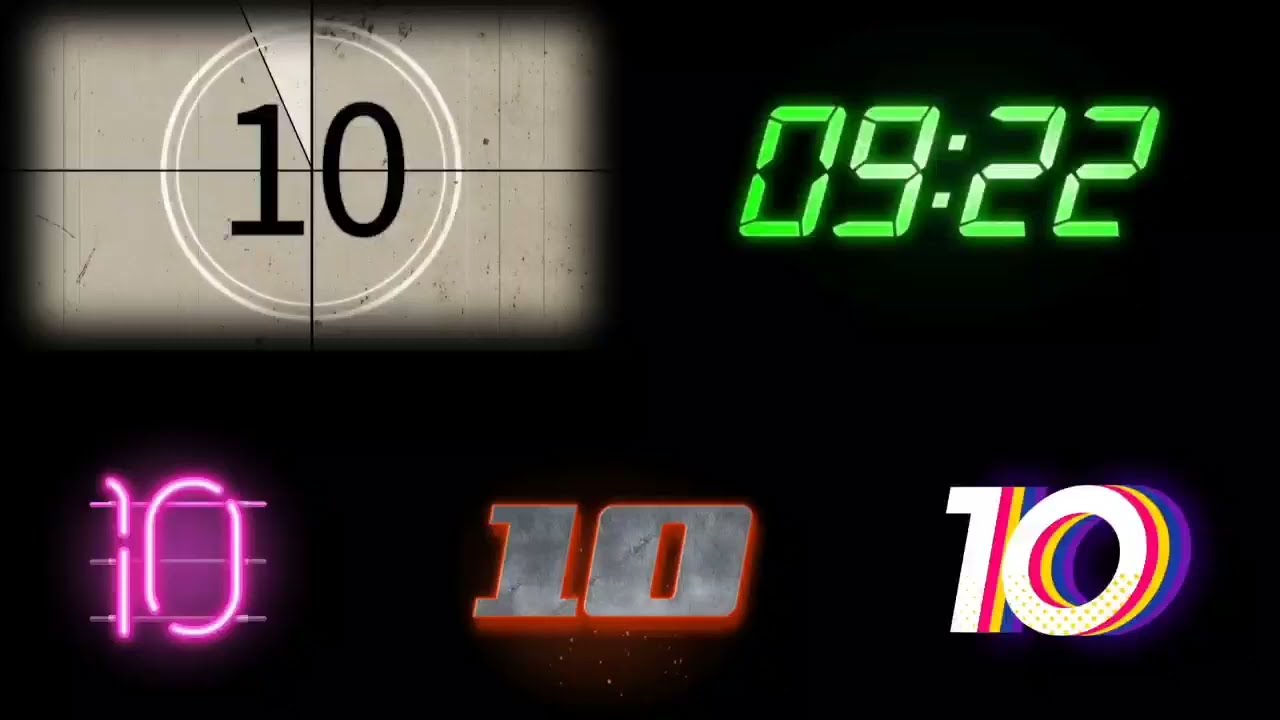 Intro - Countdown ¹ || HD Stock Videos | Free Stock Footage | No ...