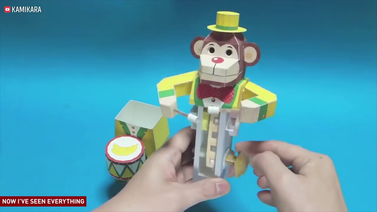 JAPANESE PAPER TOYS THAT ARE FULL OF SURPRISES - YouTube