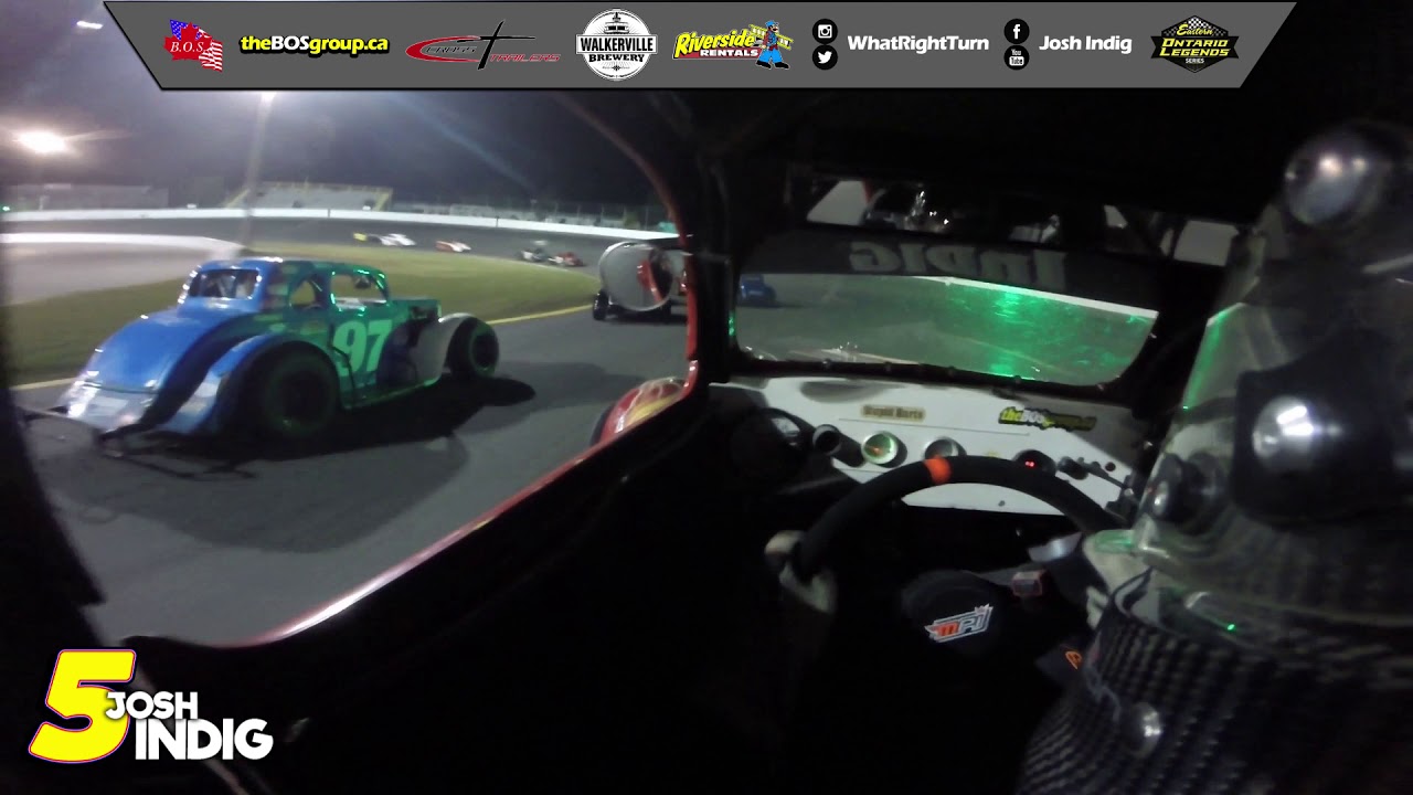 Eastern Ontario Legends Cars | Sunset Speedway | Sept 22nd, 2018 | Josh ...