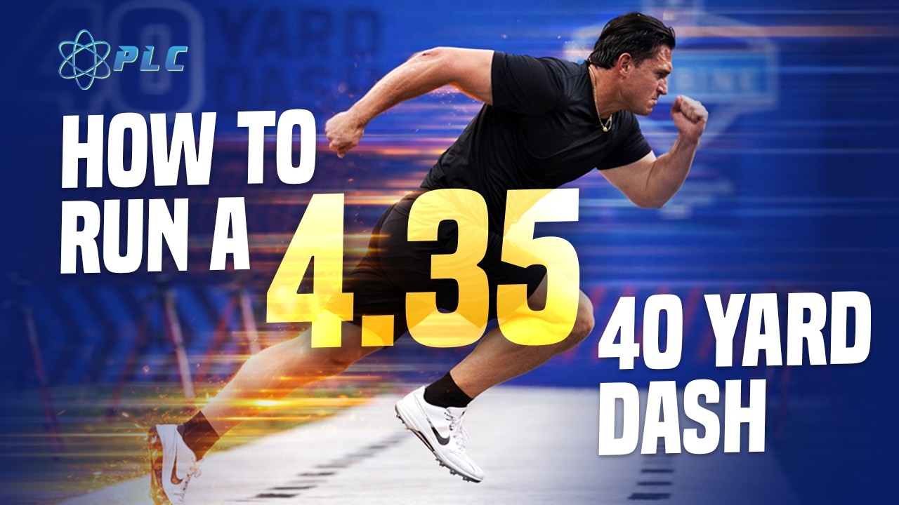 How To Run a 4.35 40 Yard Dash (Step by Step) #howtorunfaster - YouTube