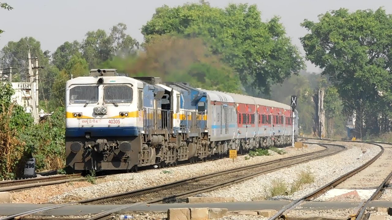Train Compilation from Soldevanahalli near Bangalore, SWR - YouTube