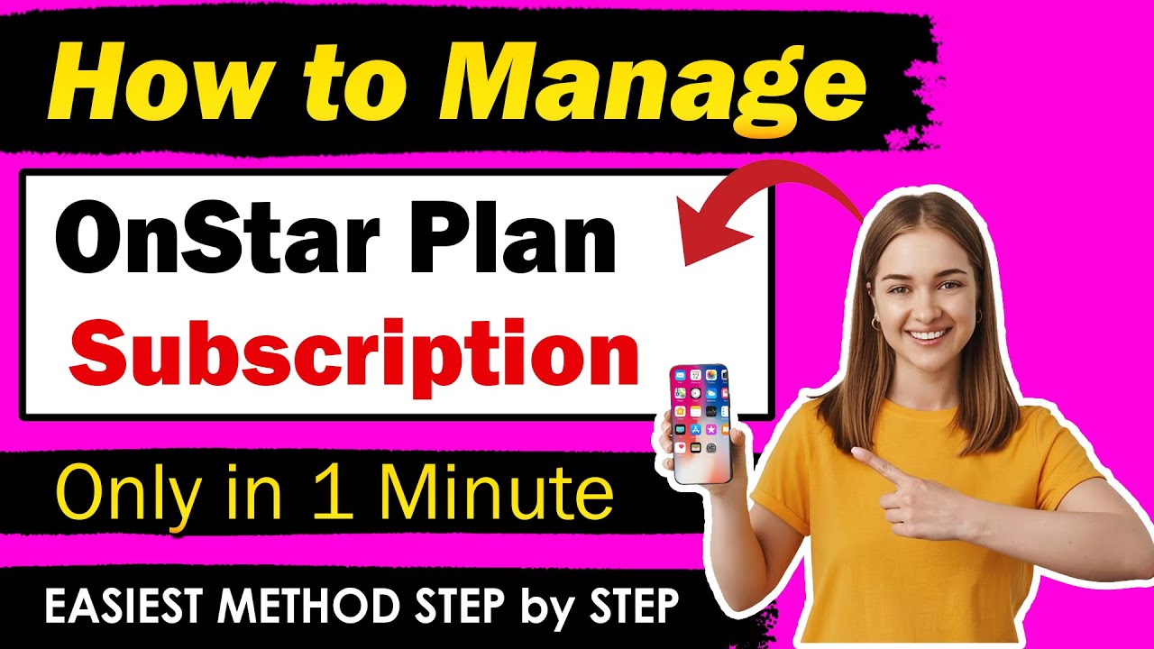 How To Manage Your OnStar Plan | Change OnStar Plan | Upgrade OnStar ...