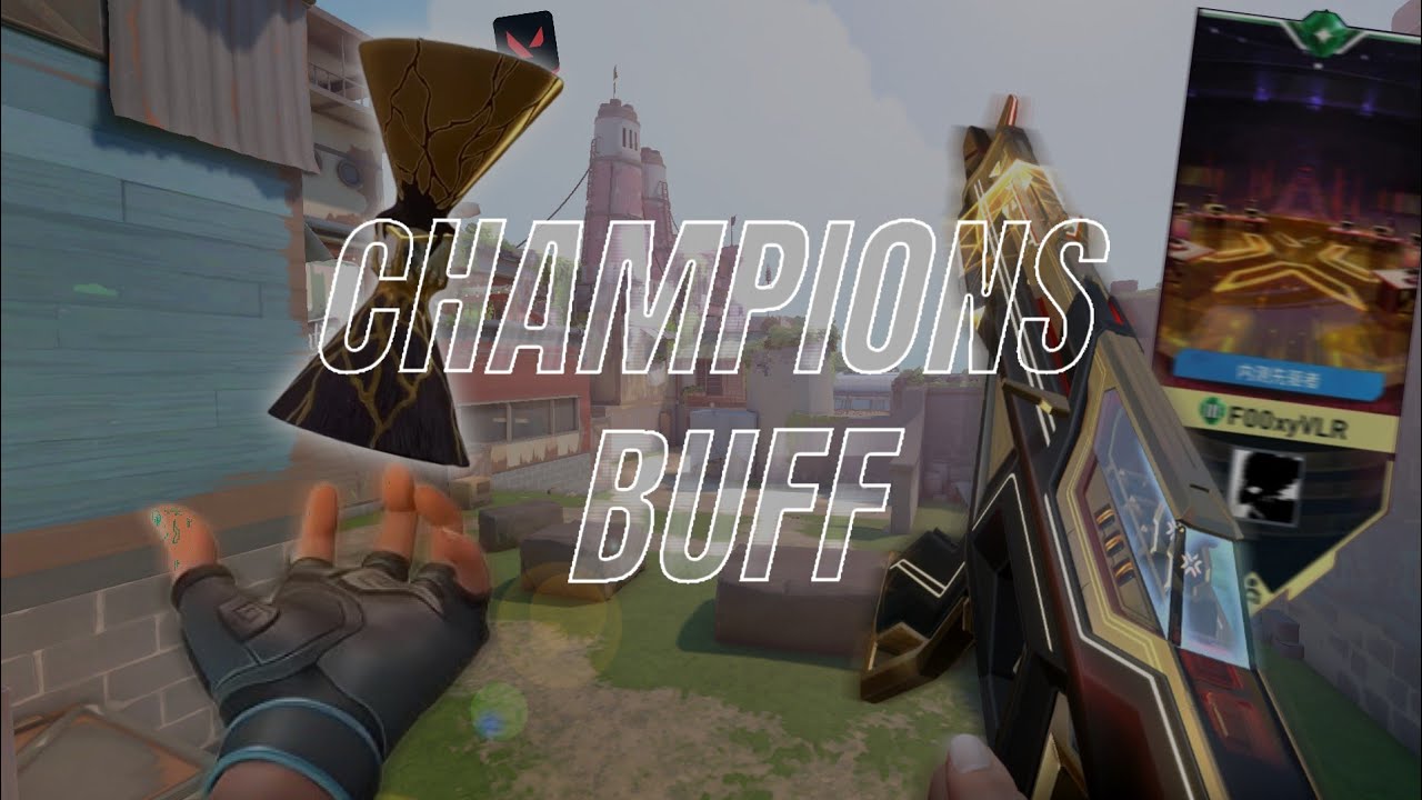 ESSE É O BUFF DO CHAMPIONS NO VALORANT MOBILE - YouTube