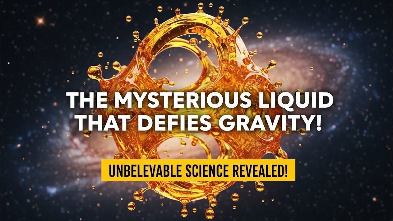 The Mysterious Liquid That Defies Gravity! - YouTube