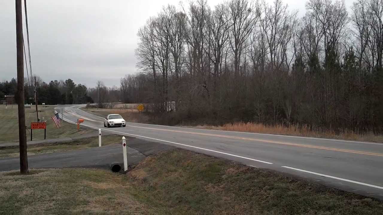 Honda EH2(EG) hatch boosted steet pull - YouTube