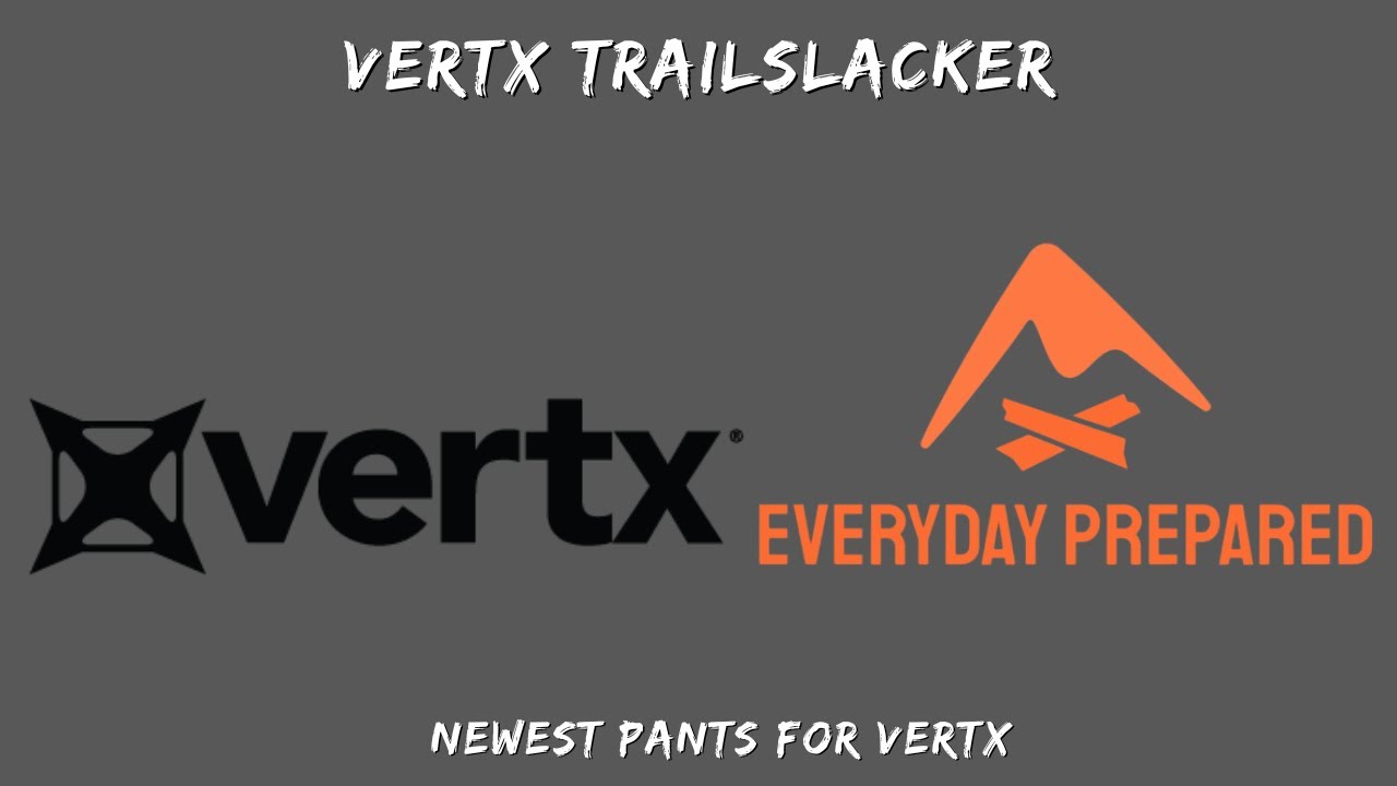 Newest Vertx Tactical Pants - Vertx Trailslacker - YouTube
