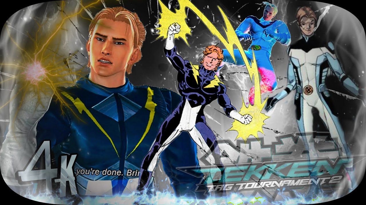 Hwoarang ( Lightning Lad ) & Lee ( Iceman Marvel ) Ultra Hard UHD 4K 60 ...