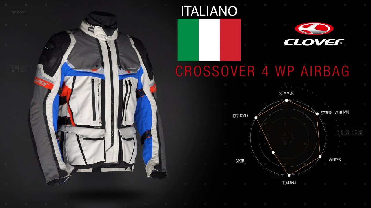 CLOVER CROSSOVER-4 Wp AIRBAG - Giacca Touring tecnica a lungo raggio ...