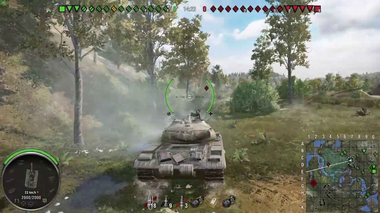 WOT Mercenaries PS4 - 50TP Swamp - YouTube