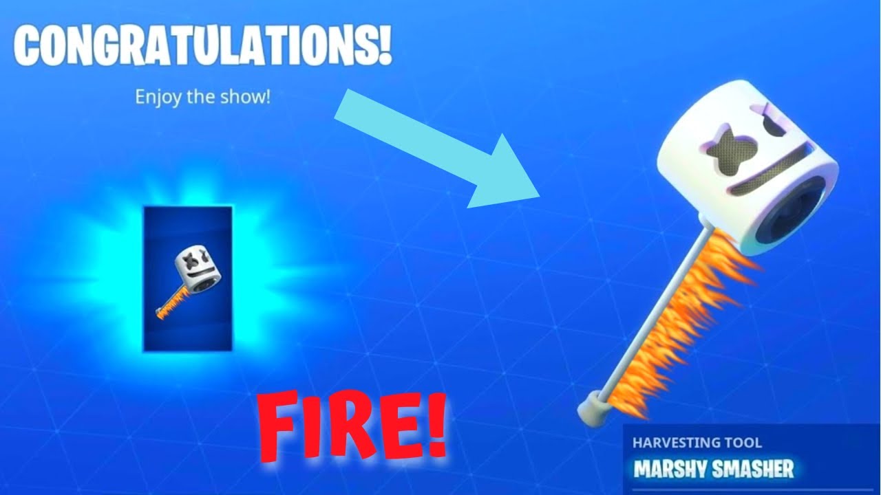 How to Get the Flaming Pickaxe in Fortnite - YouTube