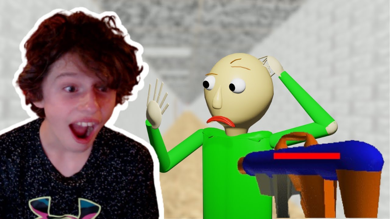 I Had A Nerf Gun War With Baldi! - YouTube
