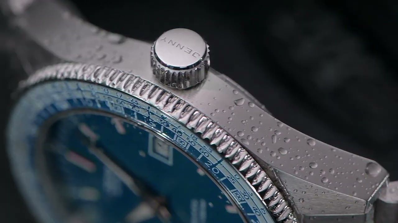 Jenny JE122001002 Men's Caribbean H.R.V. Blue Swiss Automatic Watch # ...