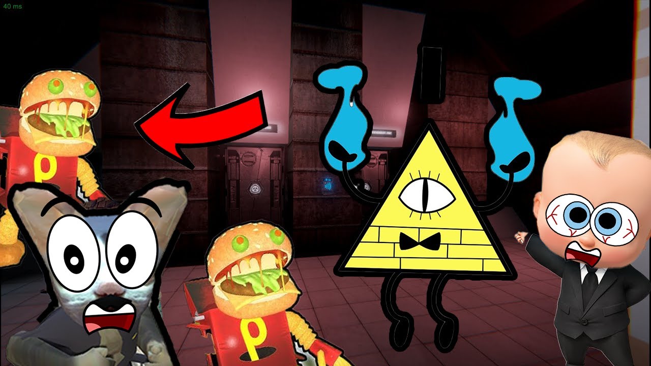 BURGERII MUTANTI VS BILL CIPHER IN BAZA SCP !! - YouTube
