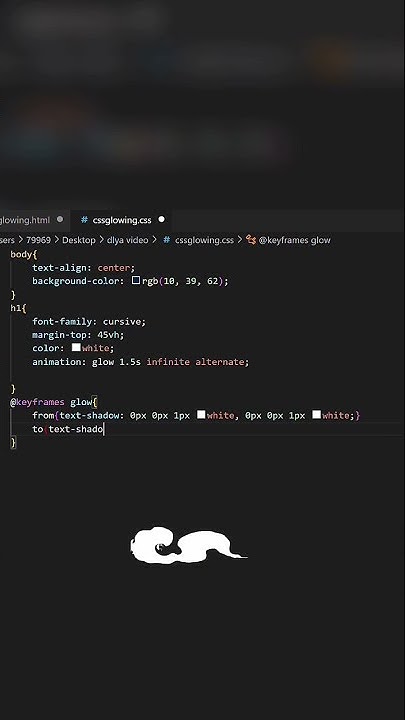 Pure Css Glow Effect Css Cssanimation Cssproject Htmlcss Programming Shorts Shortsvideo