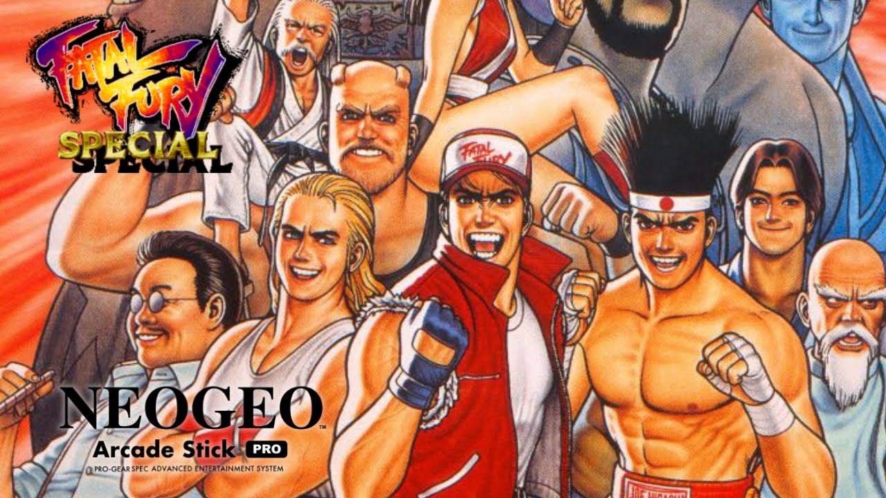 [Neo Geo Arcade Stick Pro] Fatal Fury Special [Neo-Geo] - YouTube