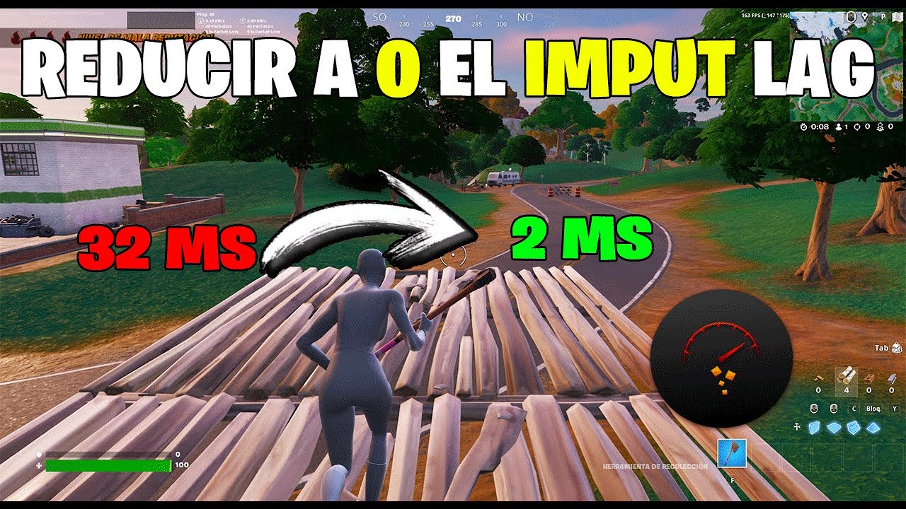 COMO REDUCIR AL MAXIMO EL IMPUT LAG EN EL CAPITULO 4 DE FORTNITE ...