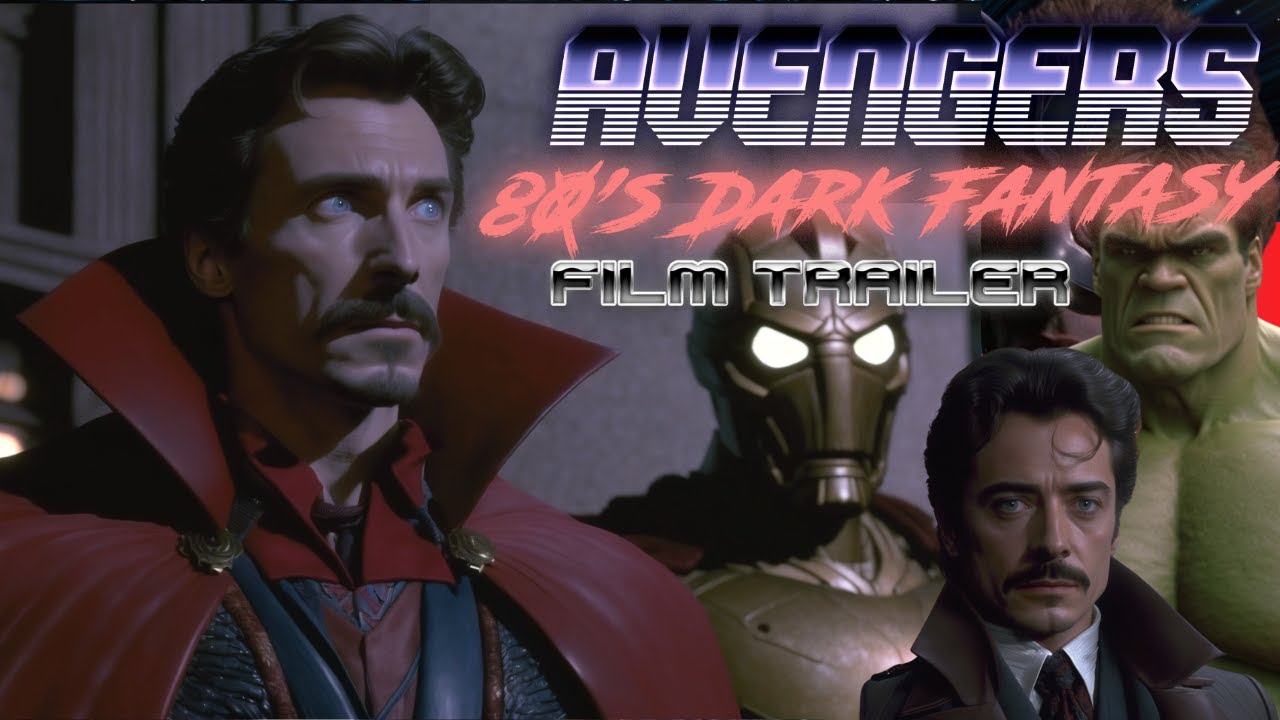The Avengers Infinity Saga Trailer Reimagined in an Epic 80s Style ...
