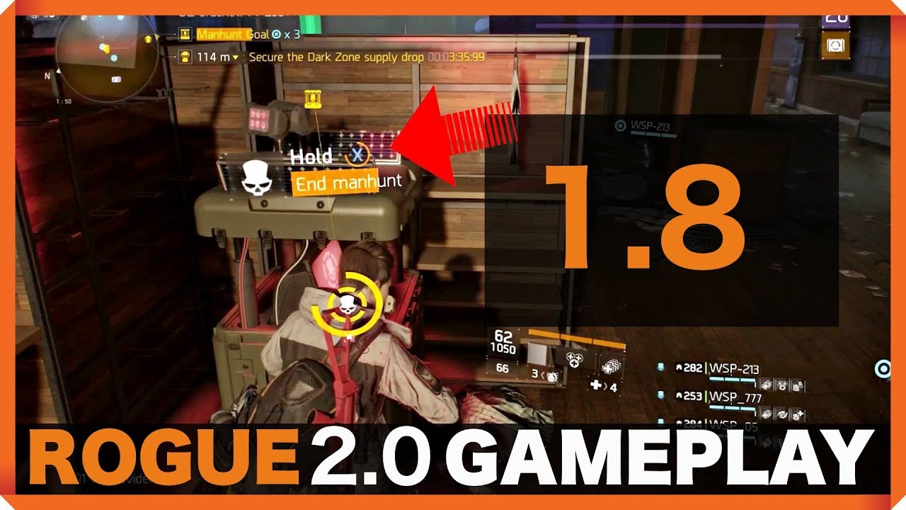The Division | 1.8 | ROGUE 2.0 GAMEPLAY | DZ | & MORE AWESOME DETAILS ...