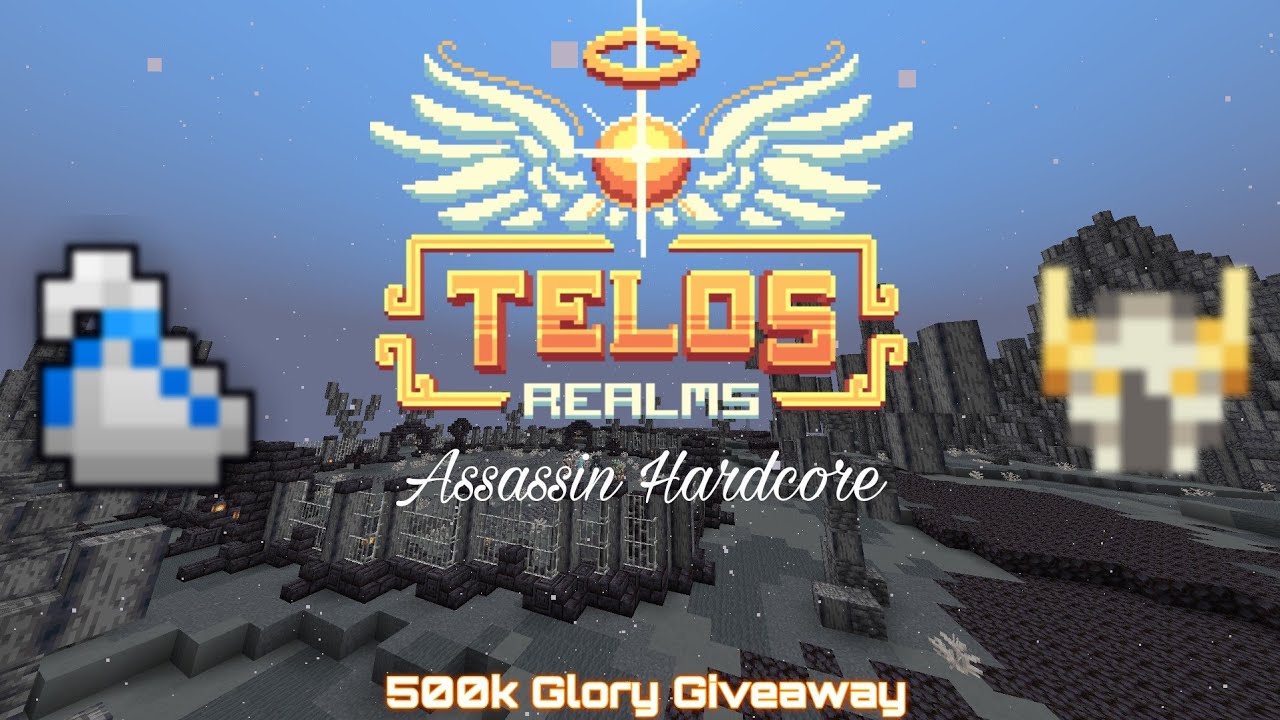 Telos Realms | Top 4 Assassin Hardcore 👑 | 500k Glory Giveaway - YouTube