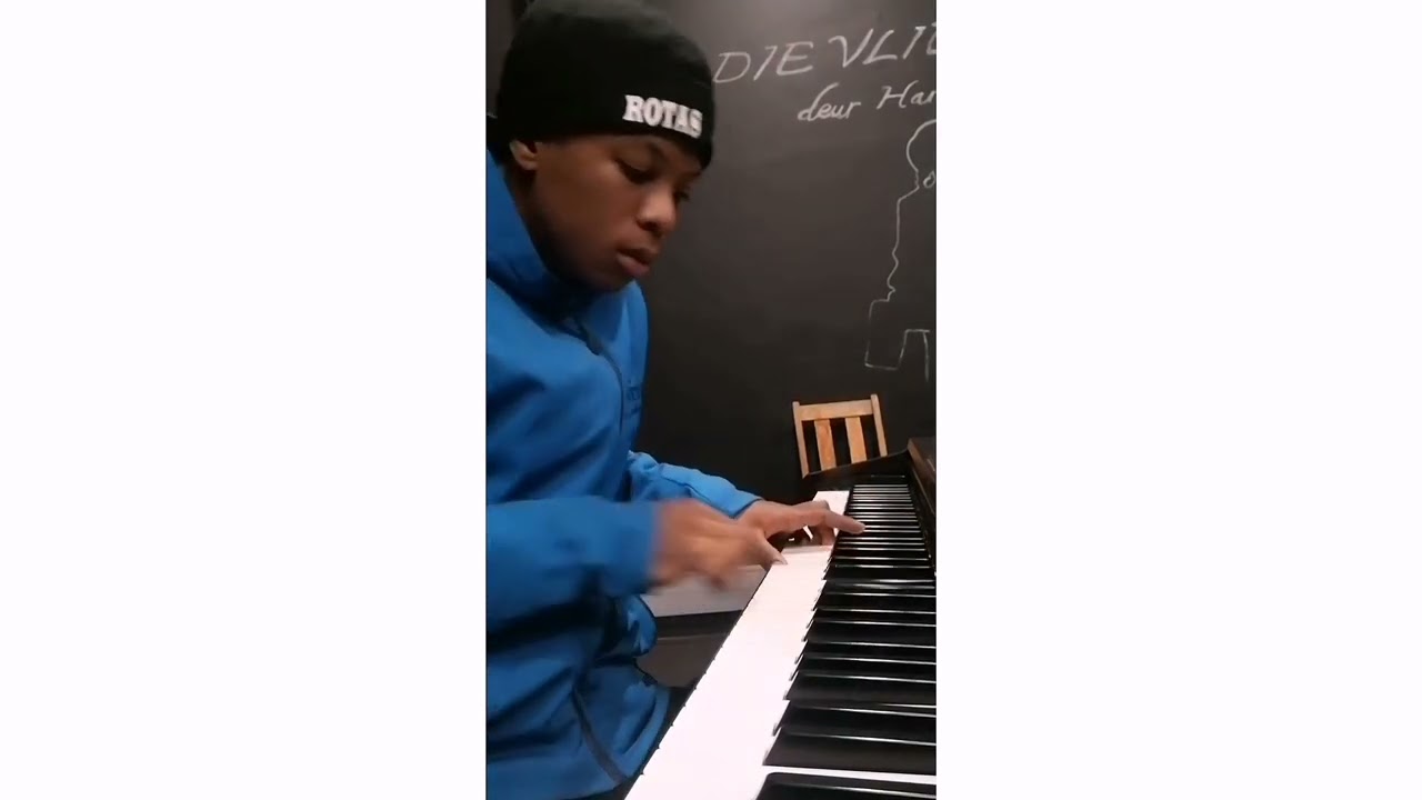 Rotas The Rapper - First week of playing the piano - YouTube