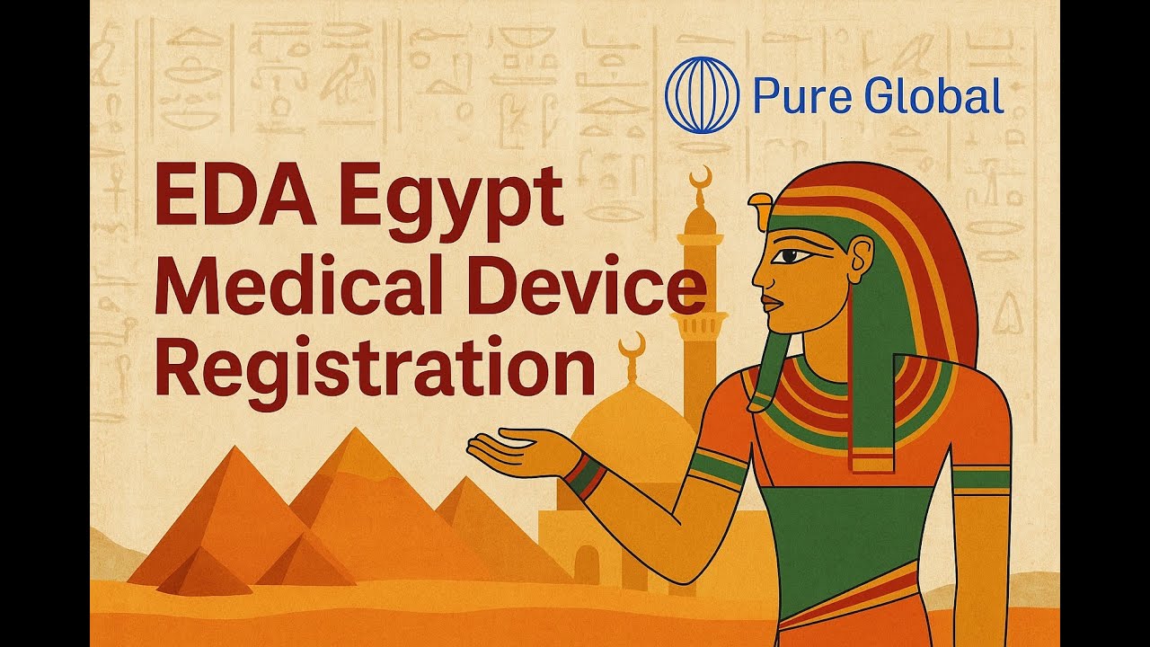 EDA Egypt Medical Device Registration by Pure Global - YouTube