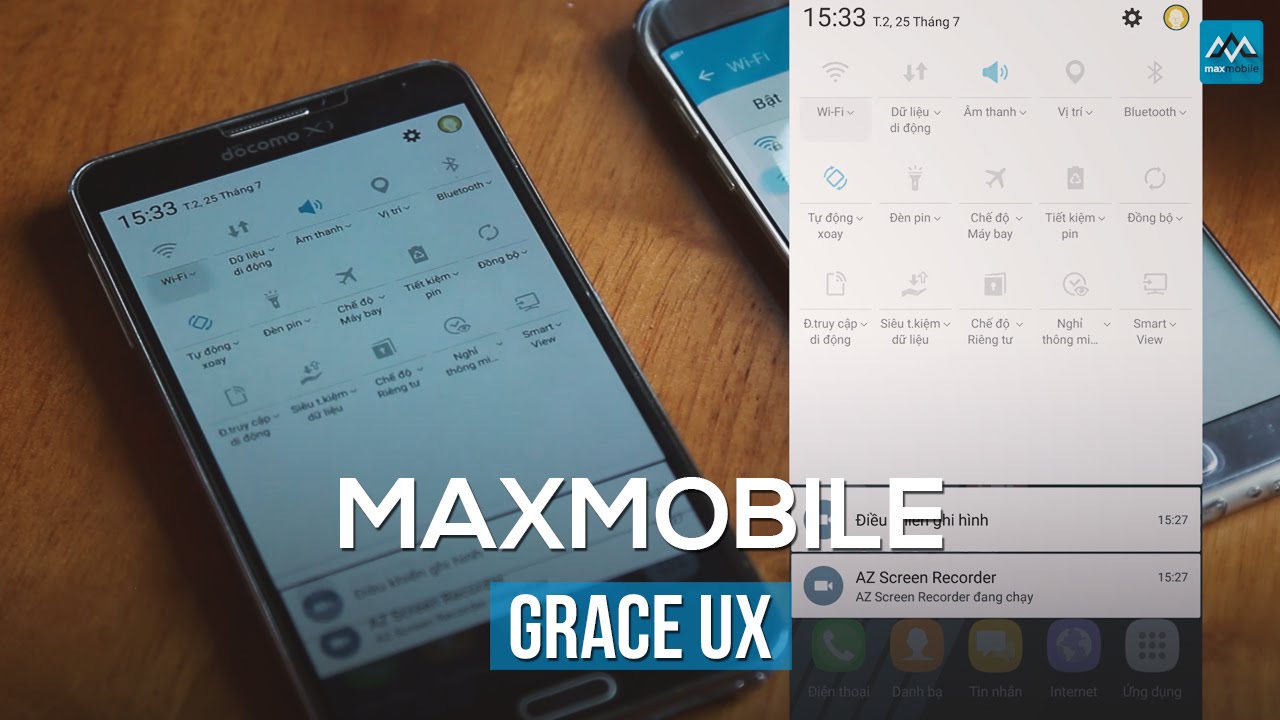 Trải nghiệm giao diện Grace UX trên Galaxy Note 3 - So sánh với giao ...