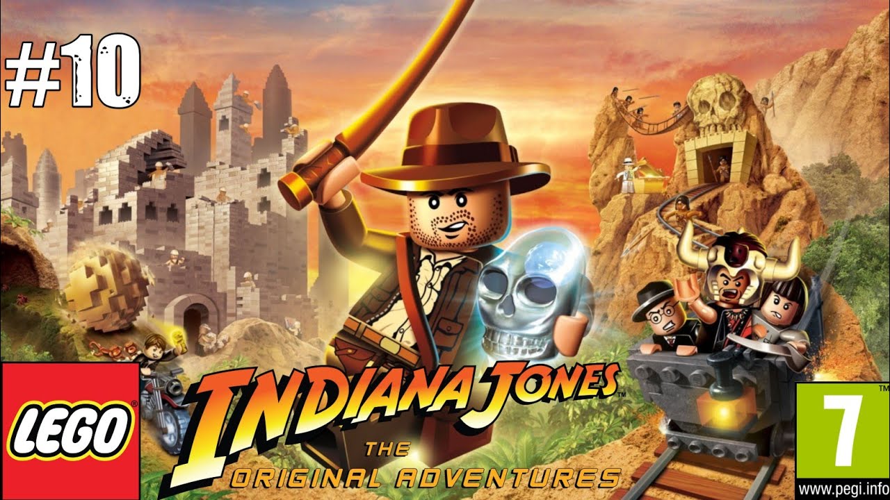LEGO INDIANA JONES THE ORIGINAL ADVENTURES Gameplay Walkthrough Part 10 ...