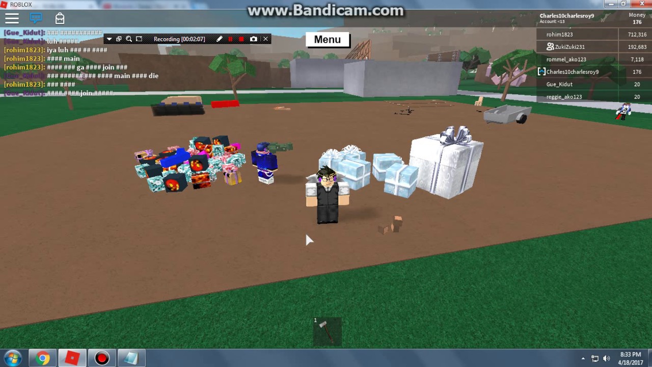 Give Away Roblox Account BC 2017 - YouTube