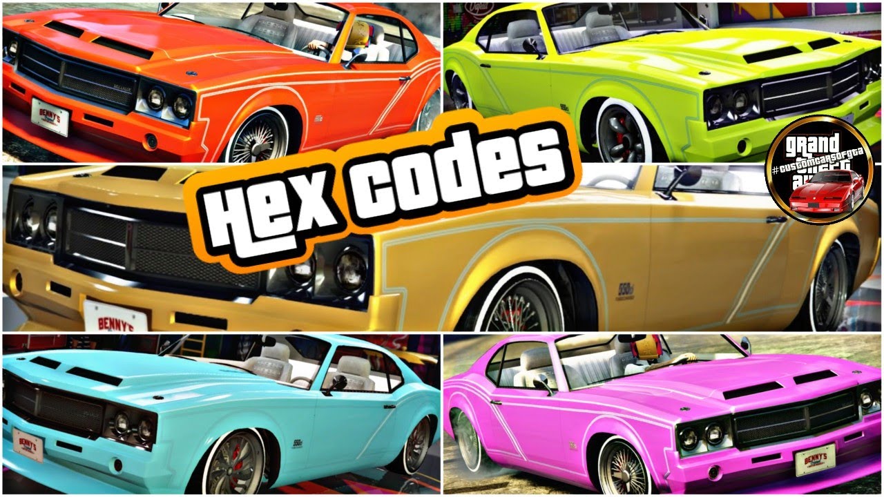 *MUST SEE* 16 Modded Crew Colours with HEX CODES! - YouTube